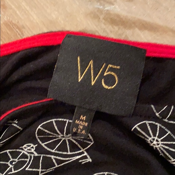 W5 | Tops | Anthropologie W5 Black Bicycle Tshirt | Poshmark